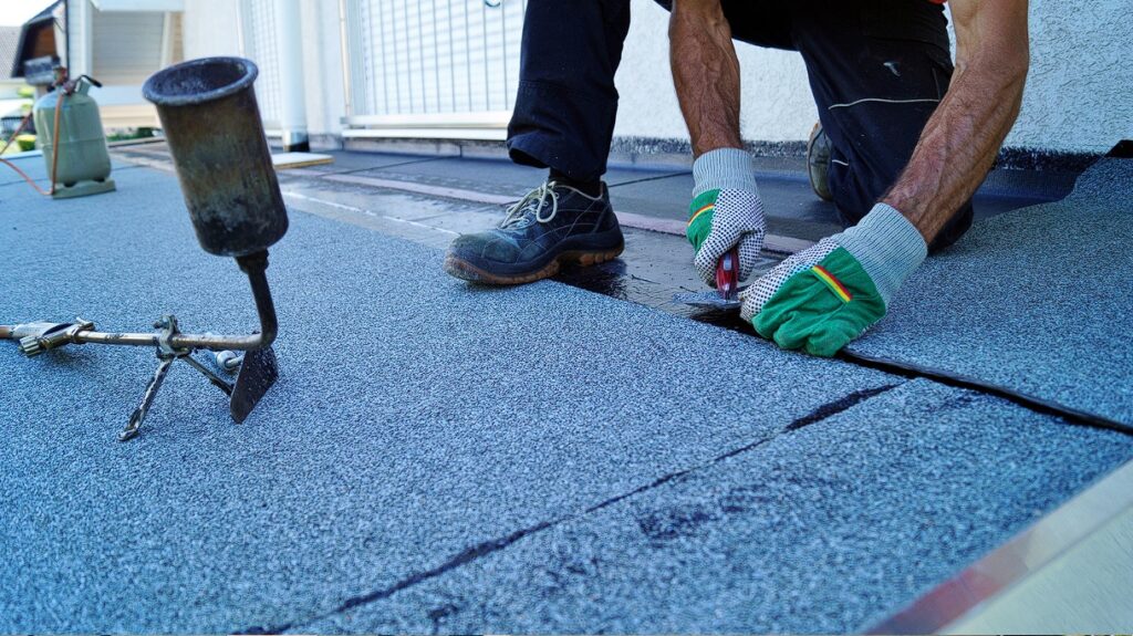Modified Bitumen Flat Roof Repair Service in Washington, DC